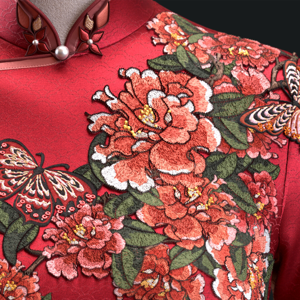 ArtStation - Cheongsam