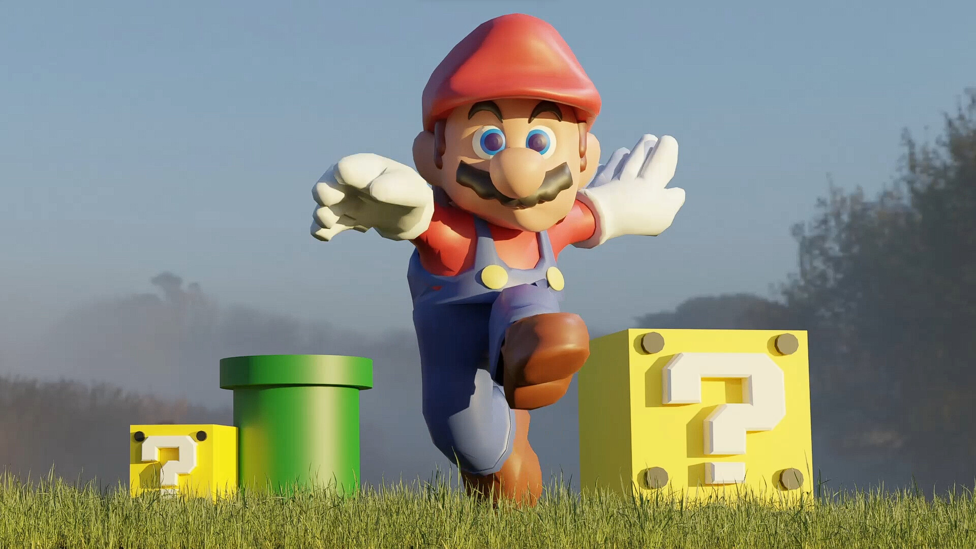 ArtStation - "Next level anticipation: Mario can't wait!"