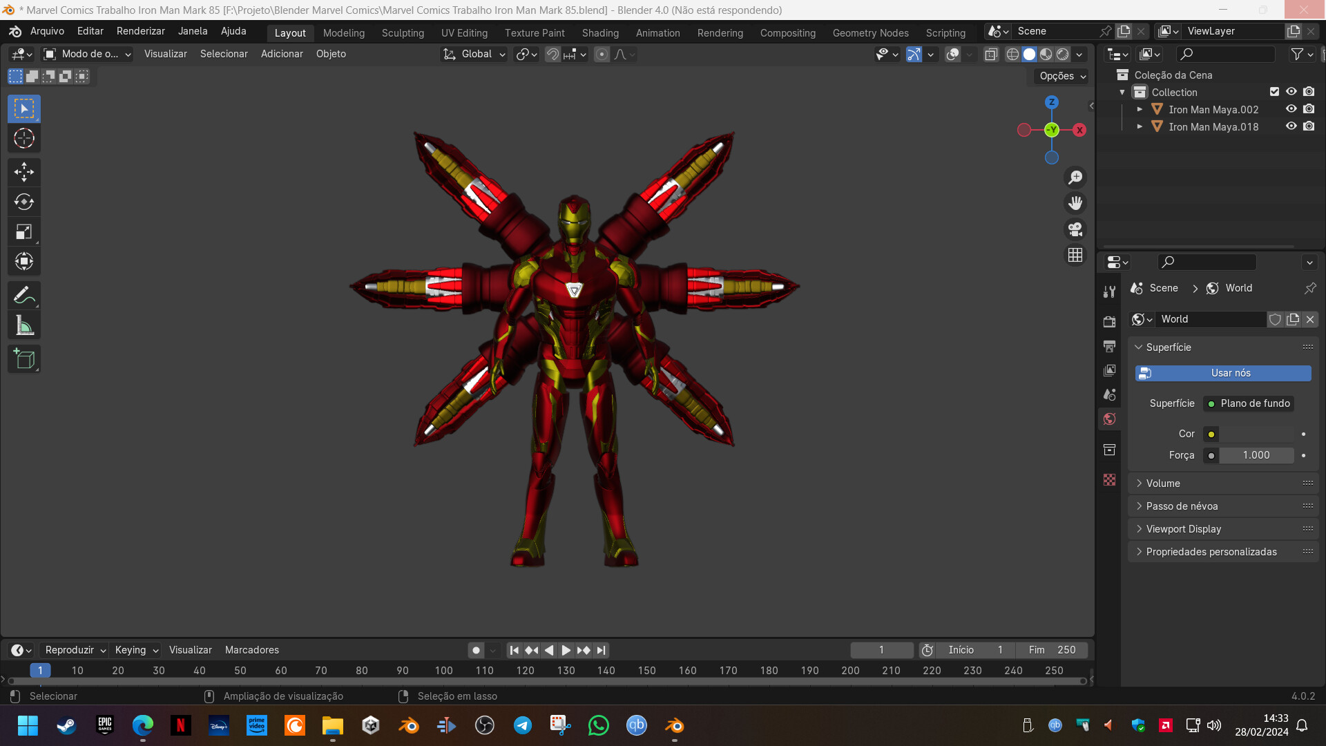 ArtStation - Marvel Comics Iron Man