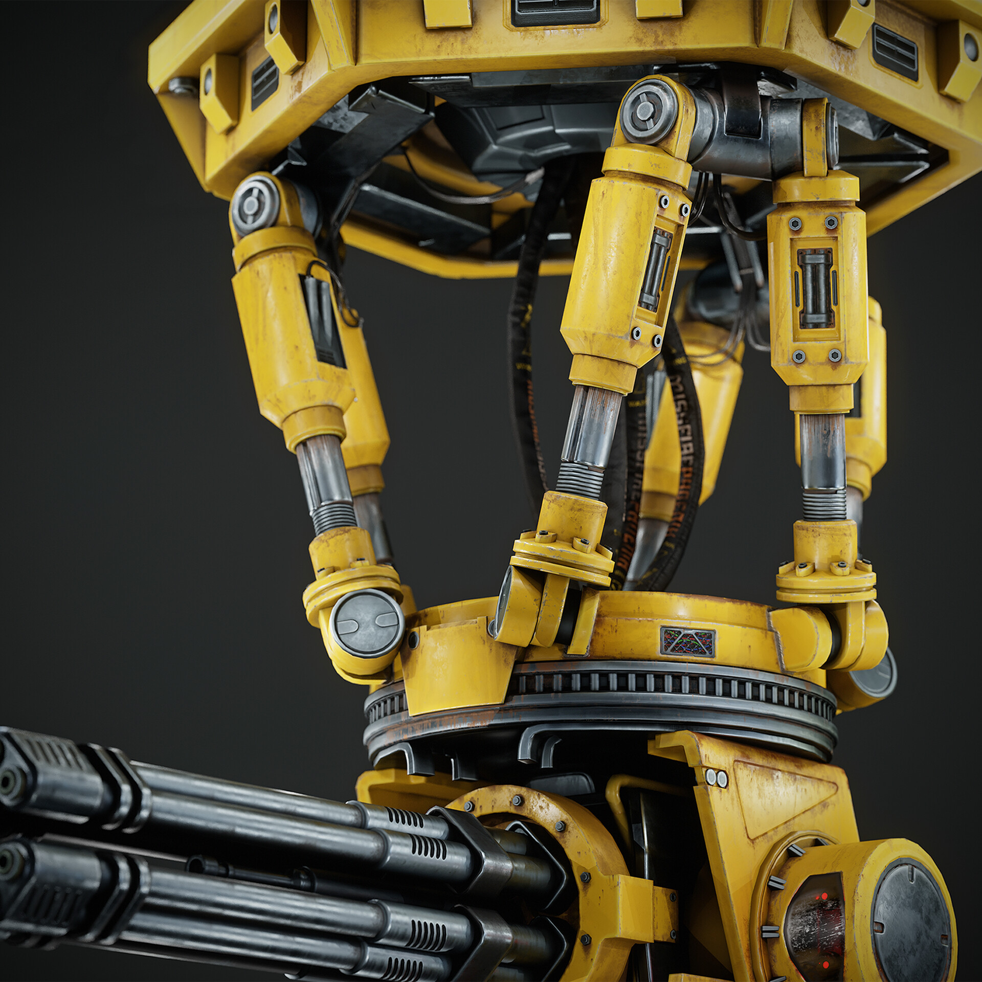 ArtStation - Sci-Fi Turret