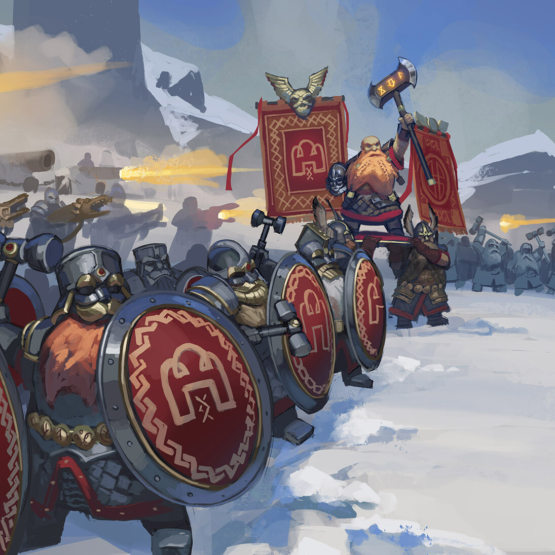 ArtStation - Dwarf Army