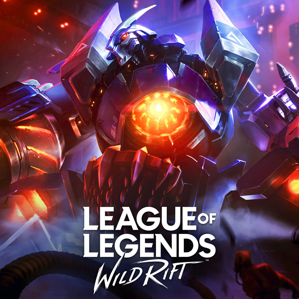 Wild Blue Studios - Wild Rift - Mecha Urgot Splash Art