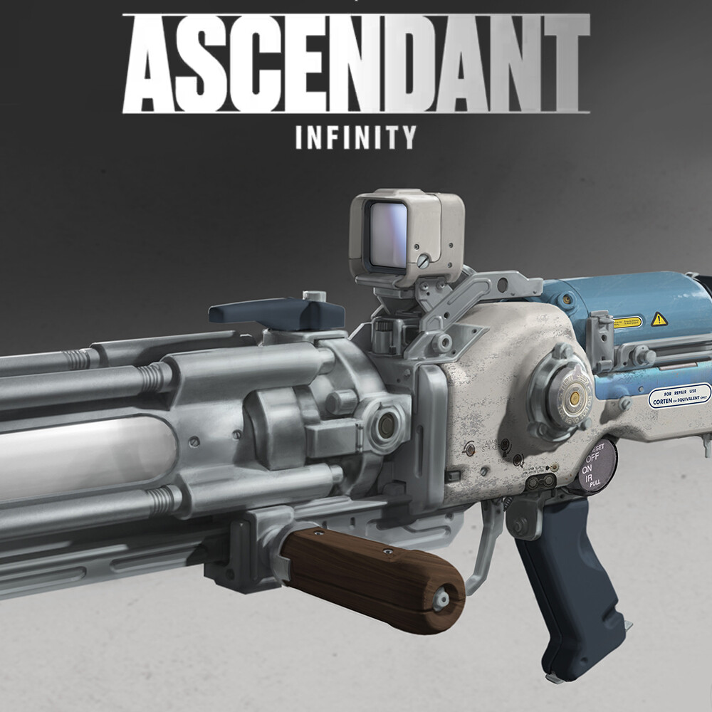 ArtStation - Ascendant Infinity - Energy Rifle