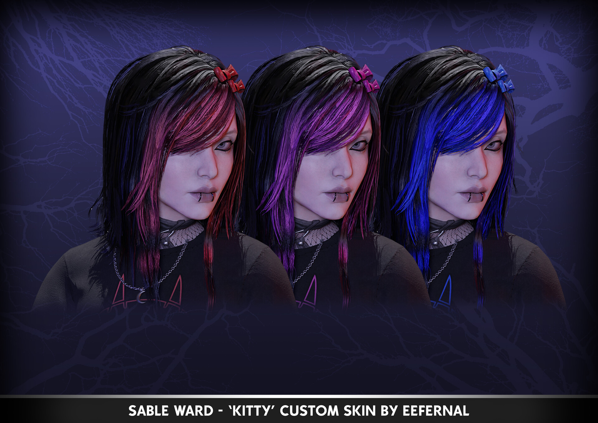 ArtStation - Sable Ward 'Kitty' Custom Skin for Dead By Daylight