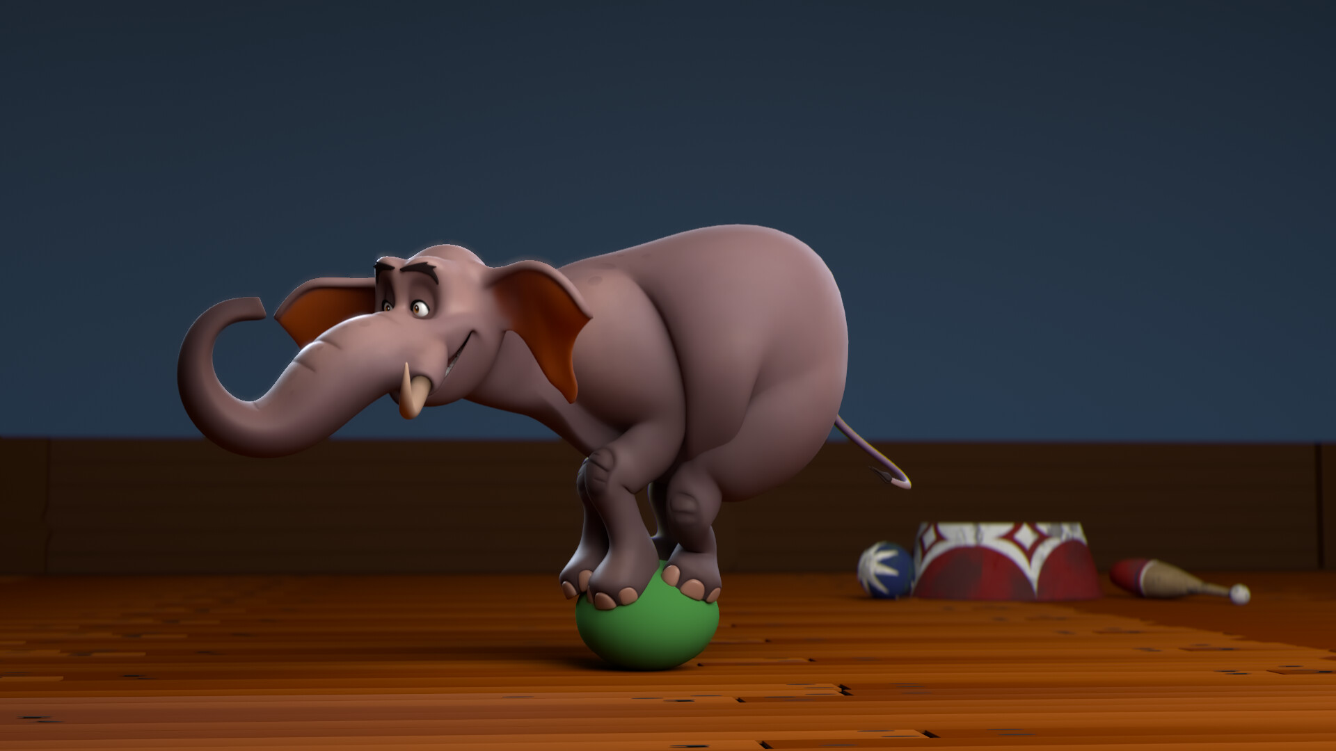 ArtStation - Playful Elephant | 3D Animation