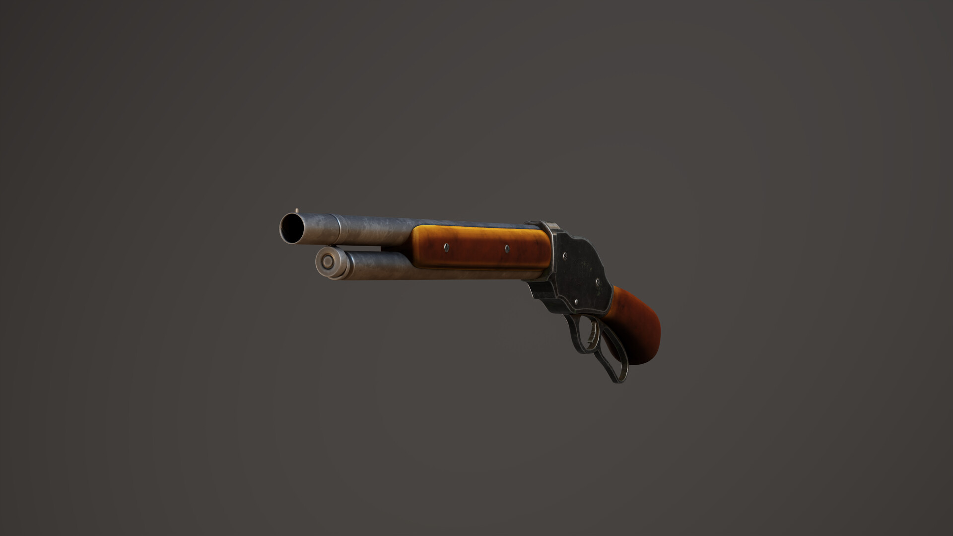 ArtStation - Winchester Model 1887 Shortened