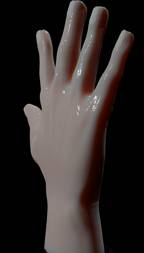 ArtStation - Freezing Hand