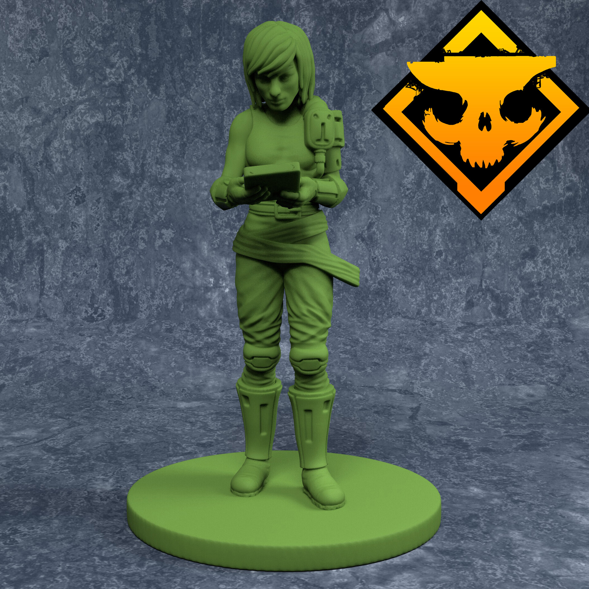 ArtStation - Civilian Group - female_crew_02