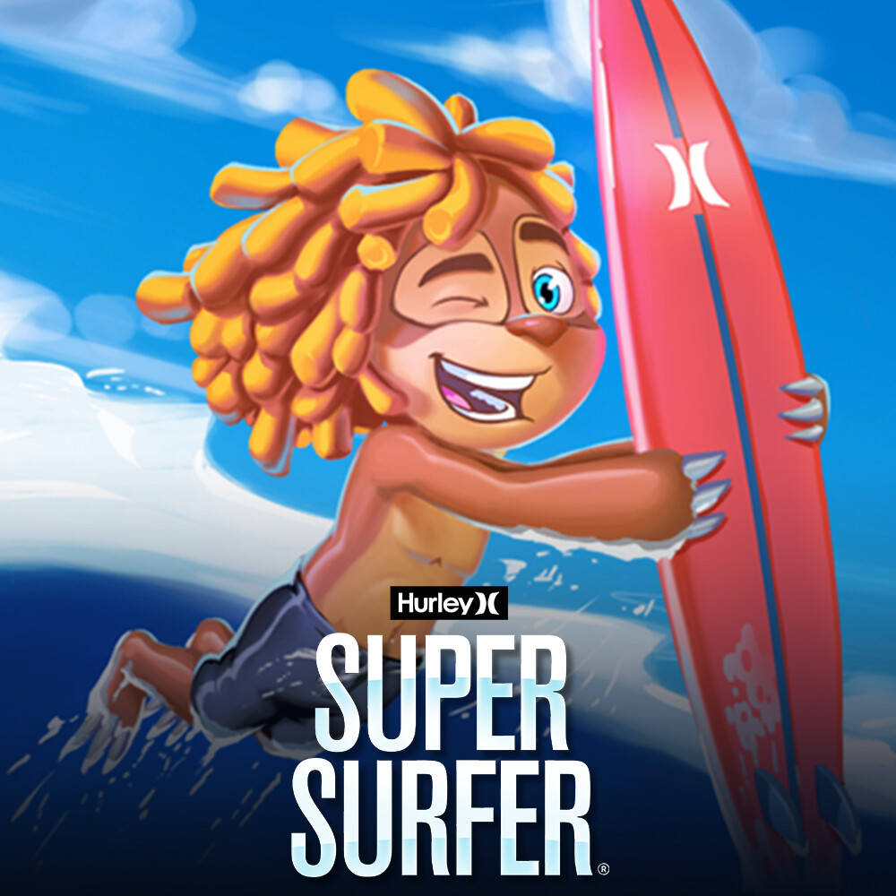 ArtStation - Super Surfer - Splash arts