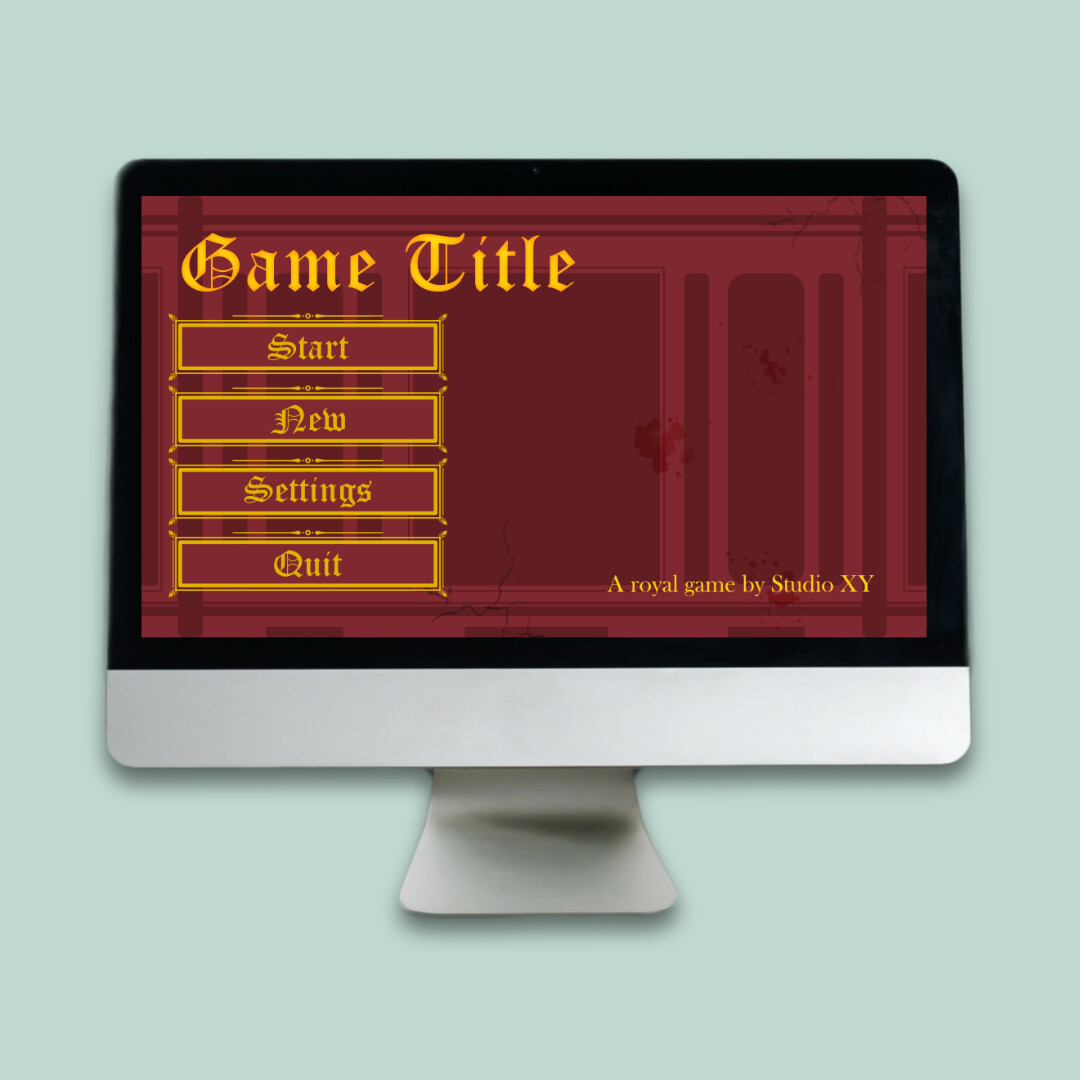 ArtStation - Main Menu Concepts - UI Elements (11/2023)