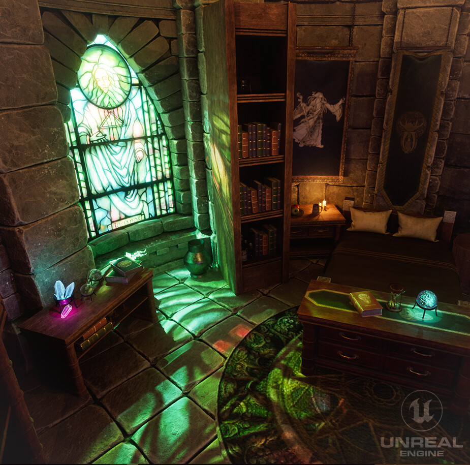 ArtStation - Arch Mage's Quarters | The Elder Scrolls IV: Oblivion ...