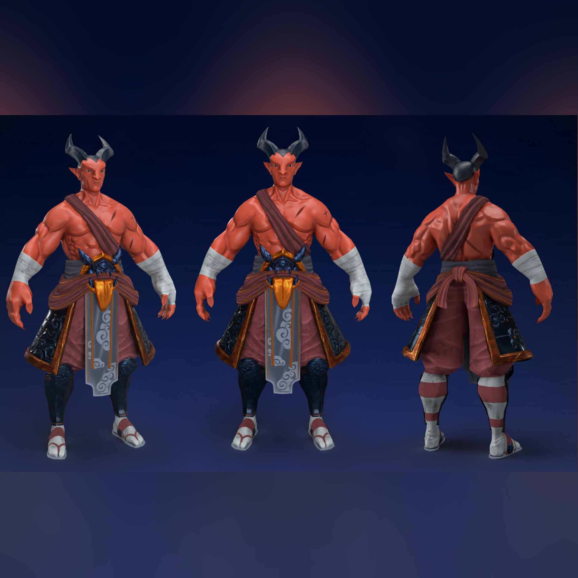 ArtStation - Crimson Ronin