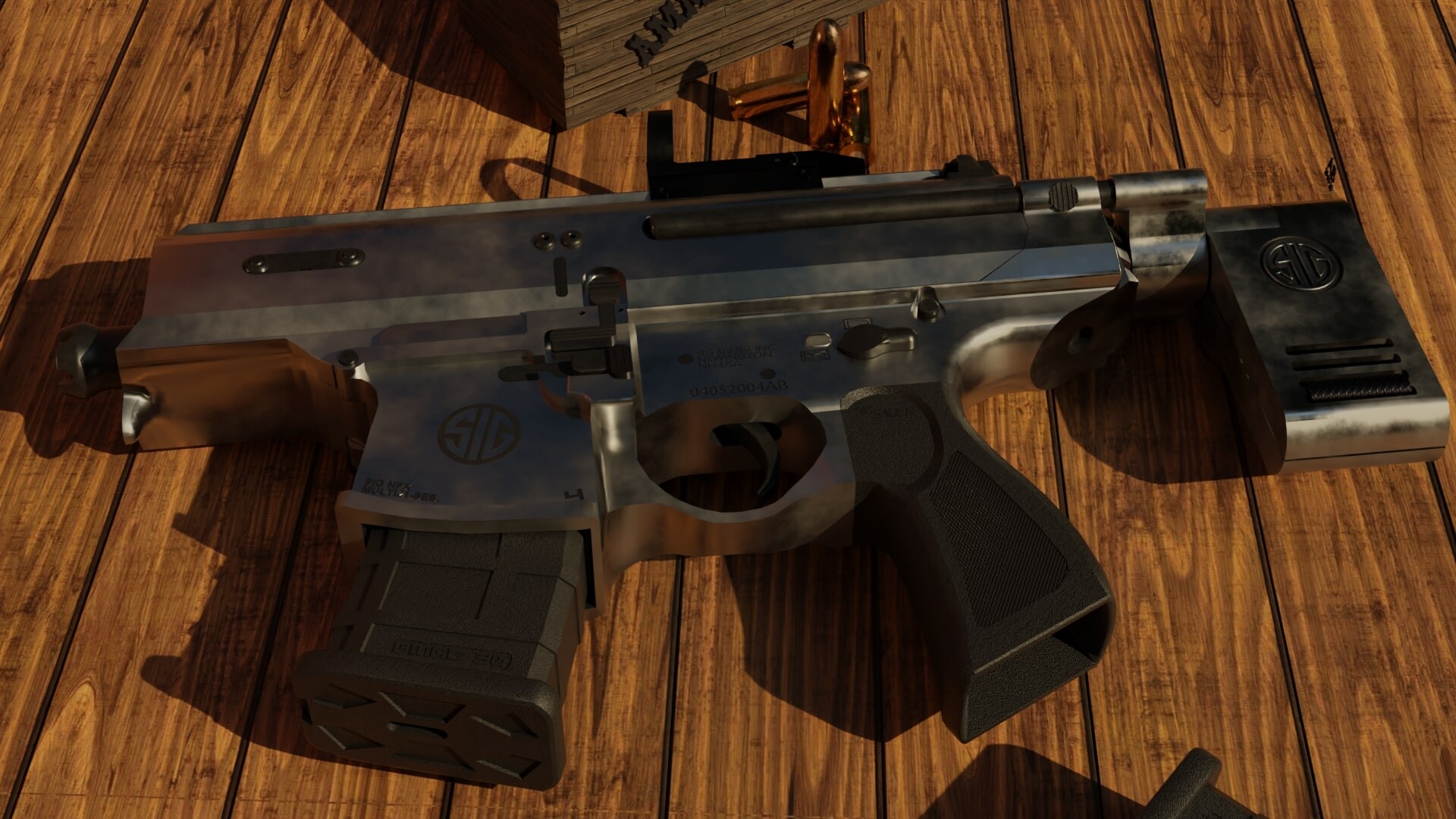 ArtStation - Sig Mpx Copperhead Machine-Gun