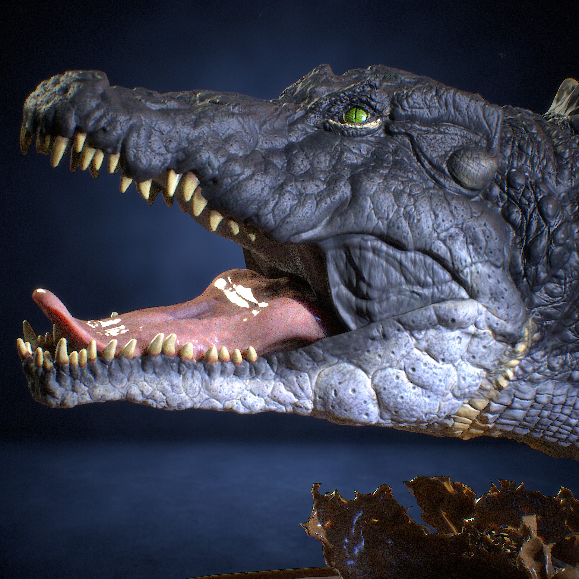 ArtStation - Mugger Croc RafaSouza