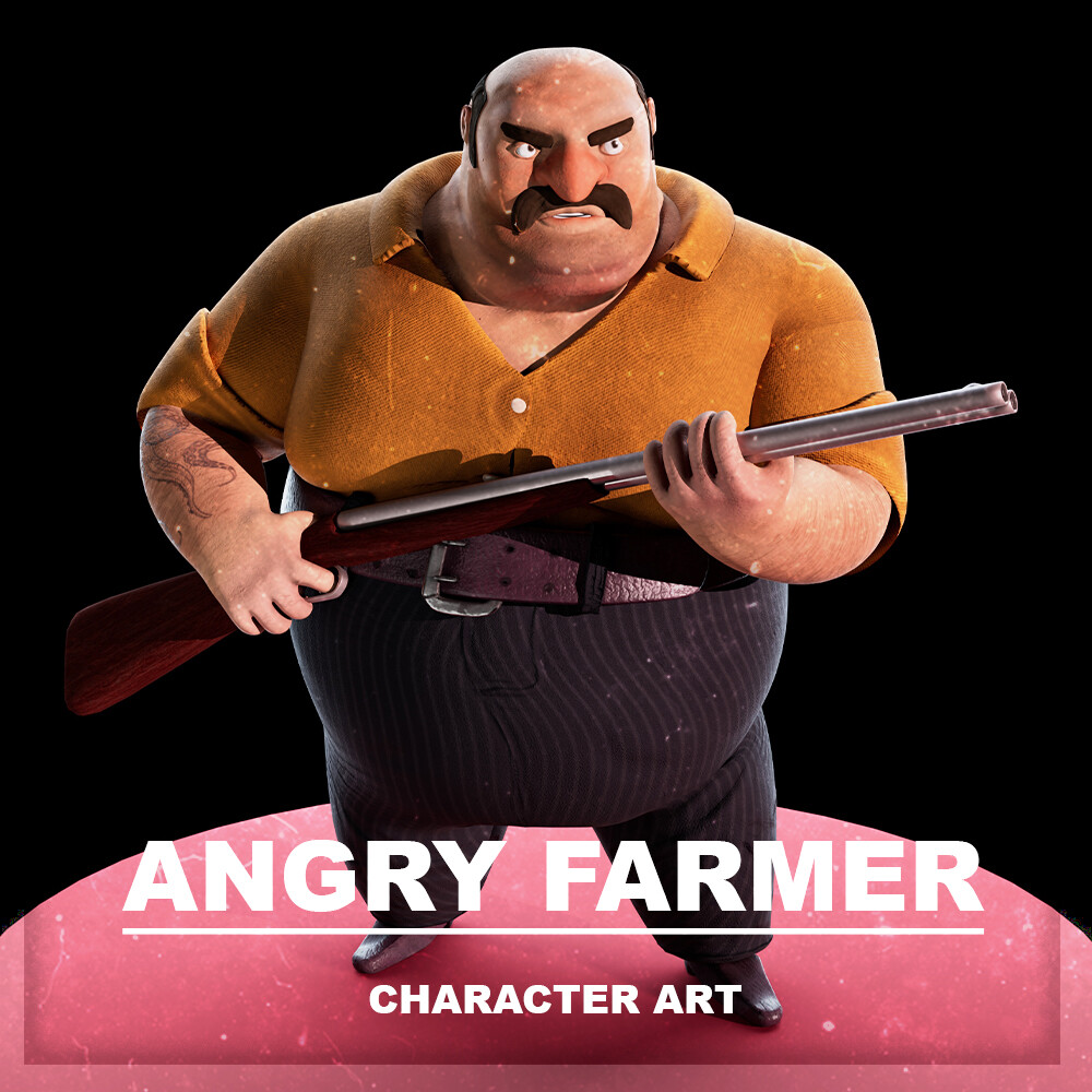 ArtStation - Angry Farmer