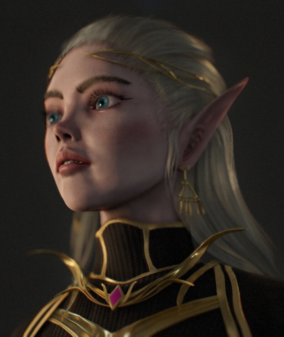 ArtStation - Elf Mage