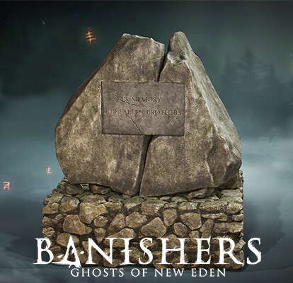ArtStation - Banishers: Ghosts of New Eden - Stone Monument