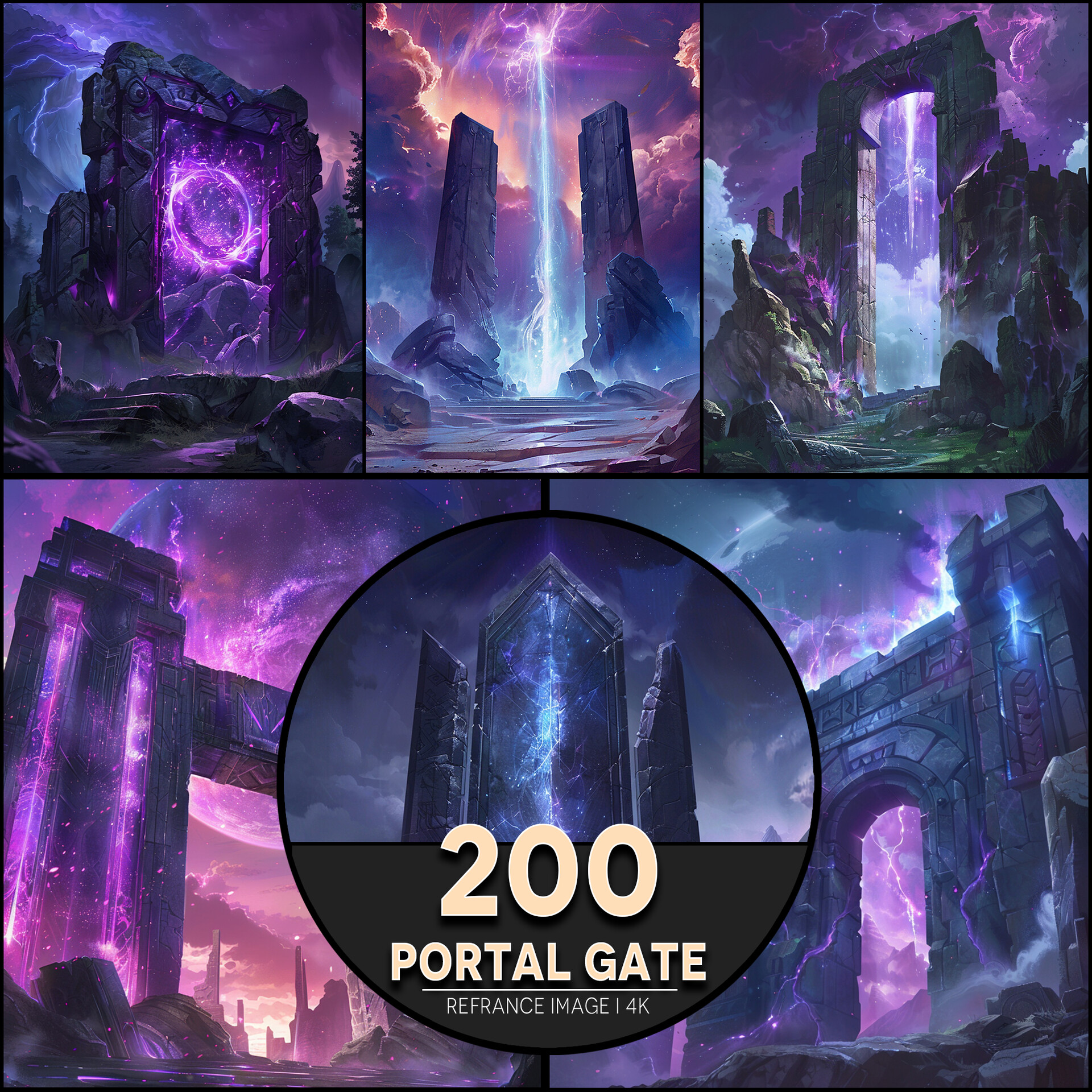 ArtStation - Portal Gate 4K Reference/Concept Images