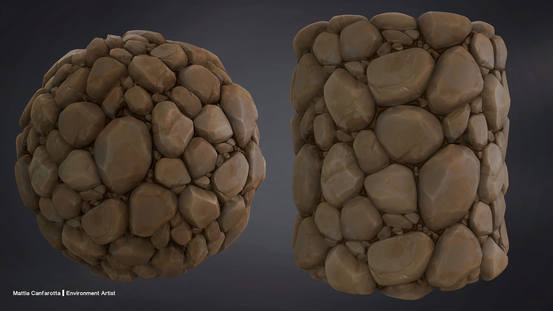 ArtStation - Stylized Stone | Material
