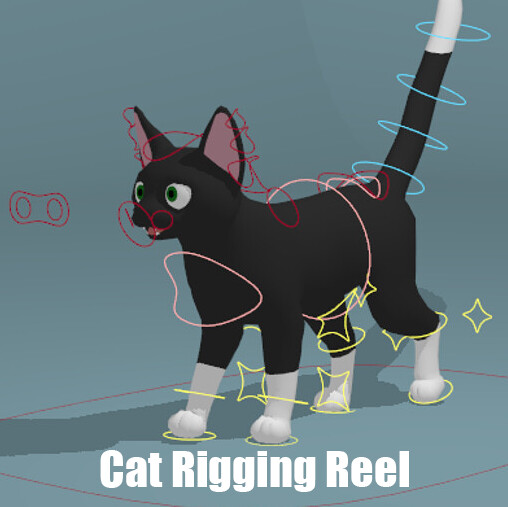 ArtStation - Cat Rig Demo Reel