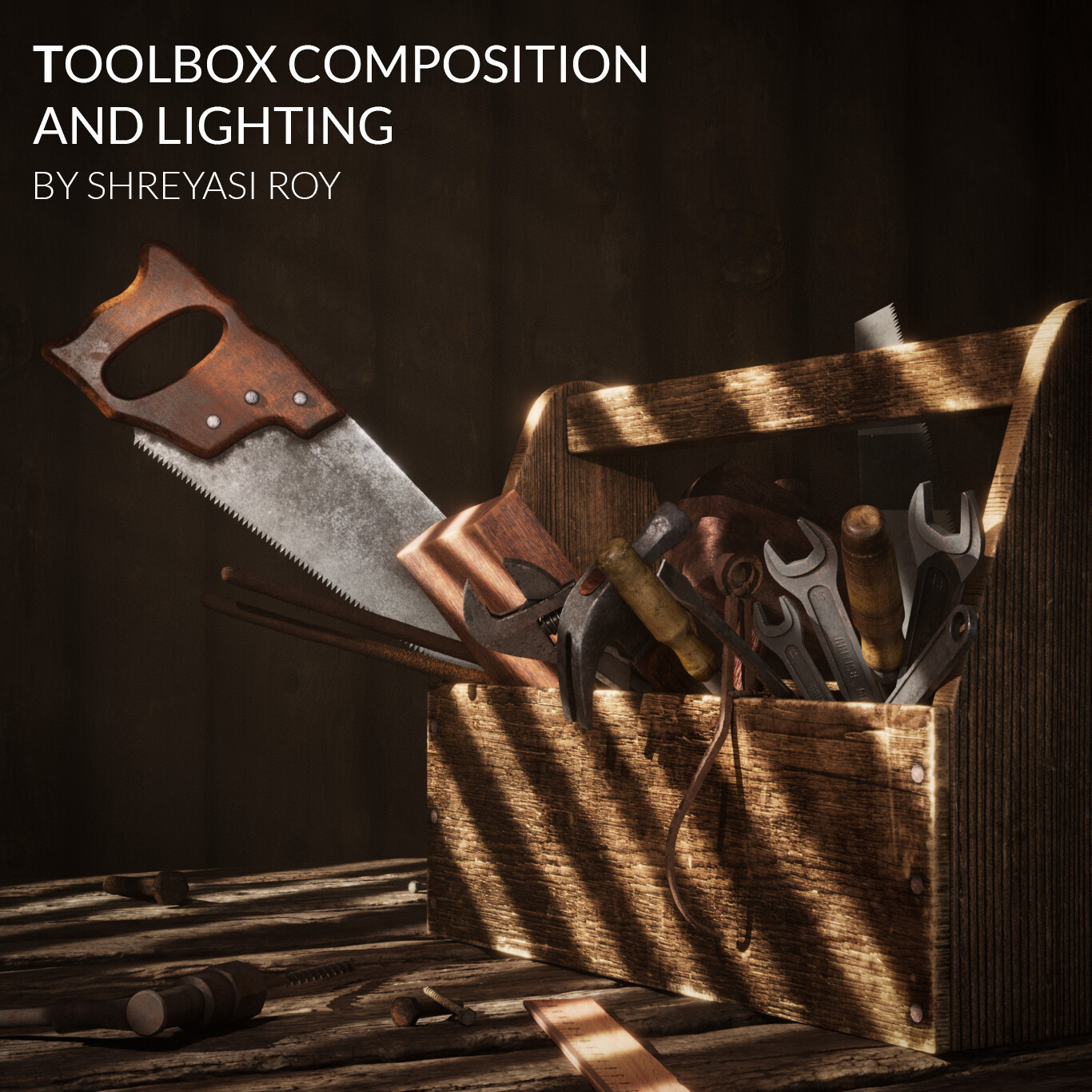 ArtStation - Toolbox Composition