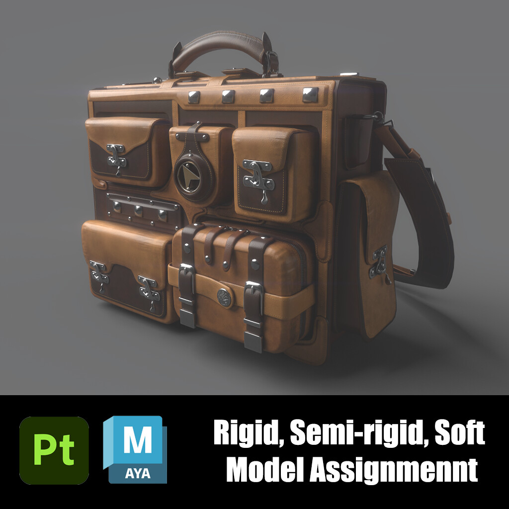 ArtStation - Rigid, Semi-Rigid, Soft Model Assignment