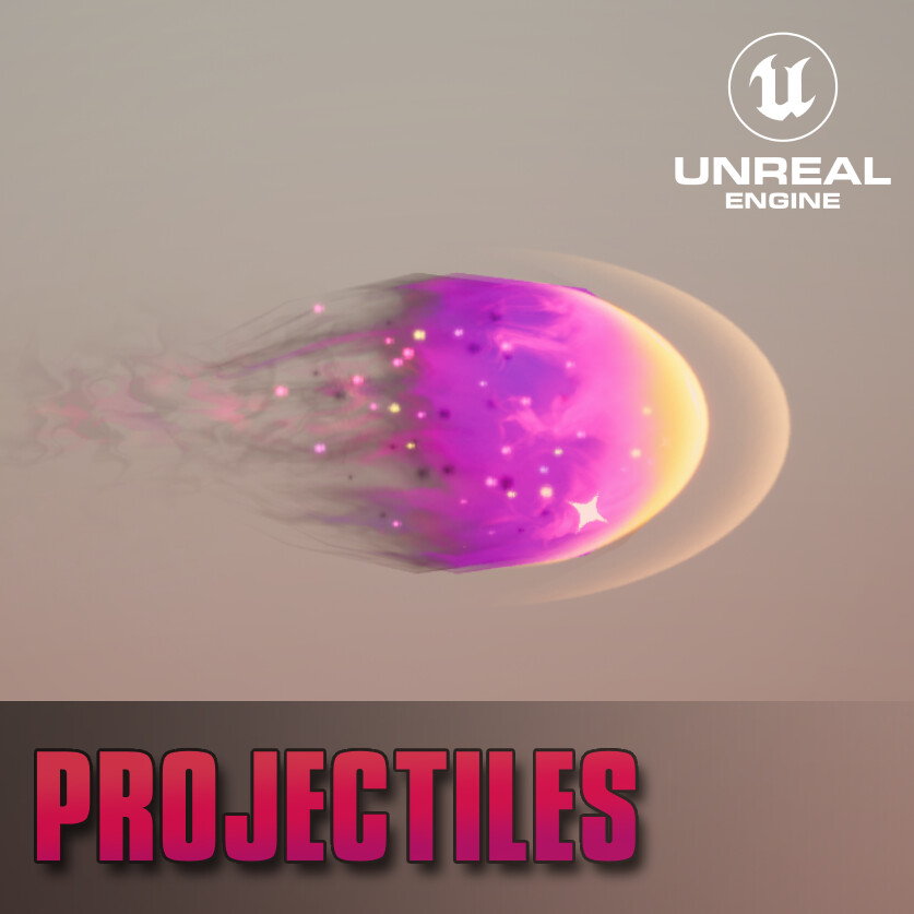 ArtStation - Projectiles (UE5)