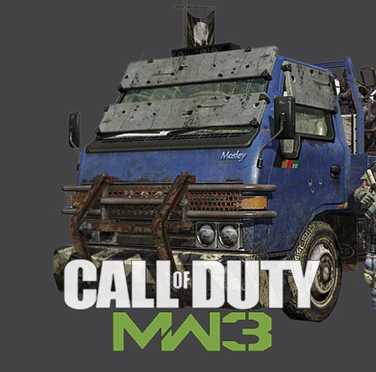 ArtStation - Call of Duty: Modern Warfare 3 (2011), Vehicles.