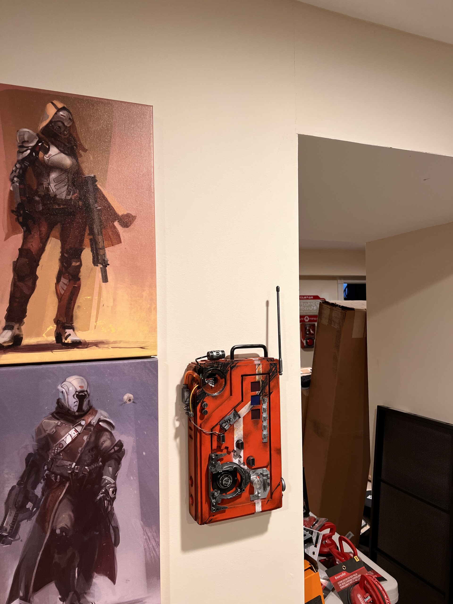 ArtStation - Control panels, storage cabinetry, greeblies, and signage ...