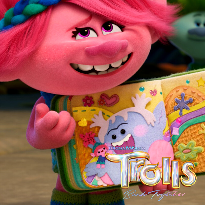 ArtStation - Scrapbooks Look Dev - Trolls Band Together