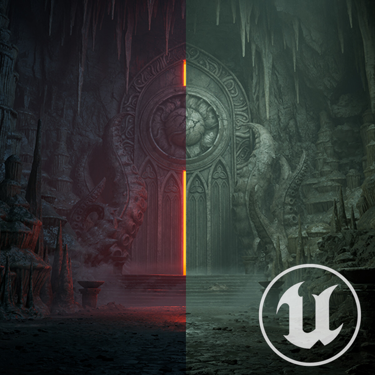 ArtStation - The Gate of The Darkest Dungeon