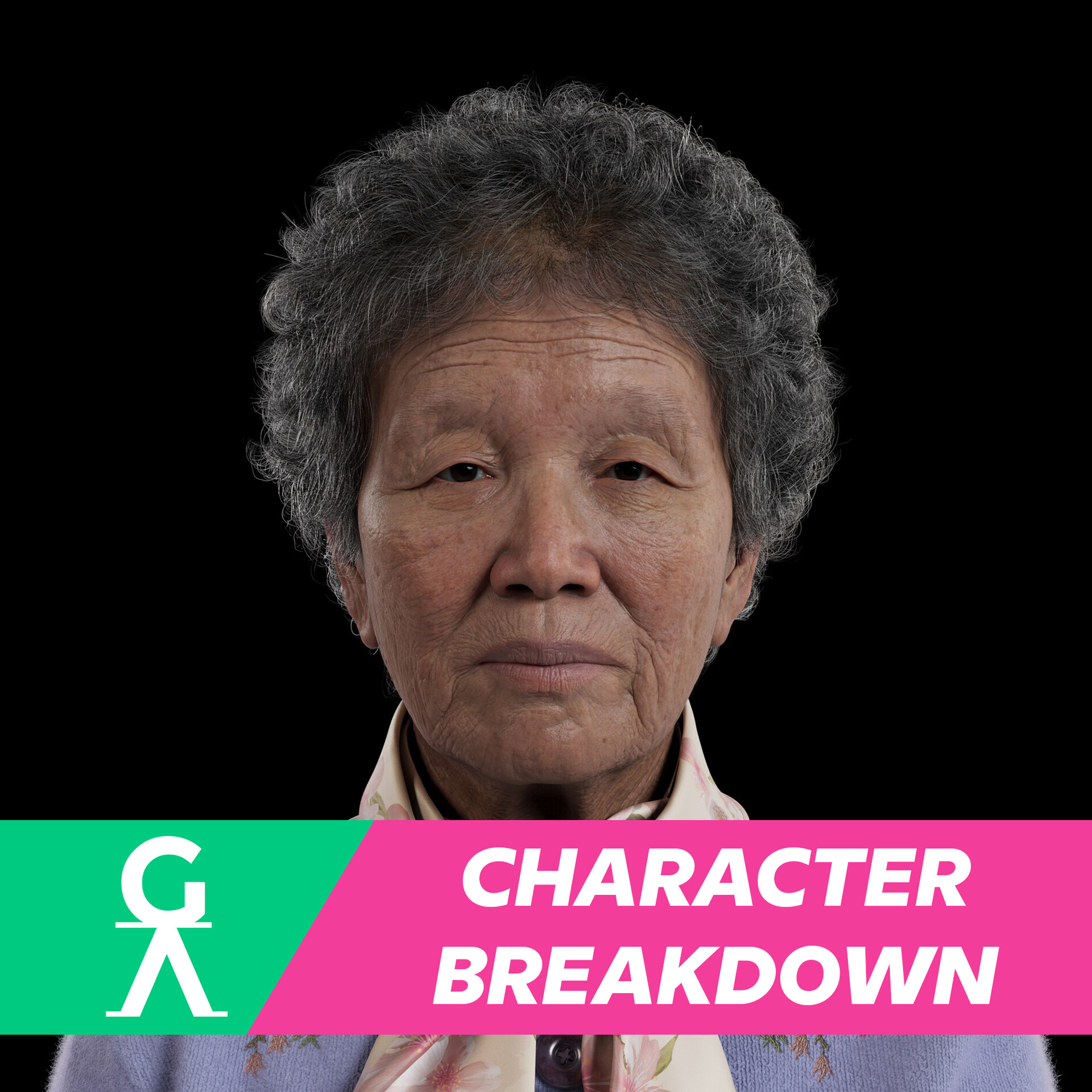 ArtStation - My Grandma - Character Breakdown - Geumbi Seo