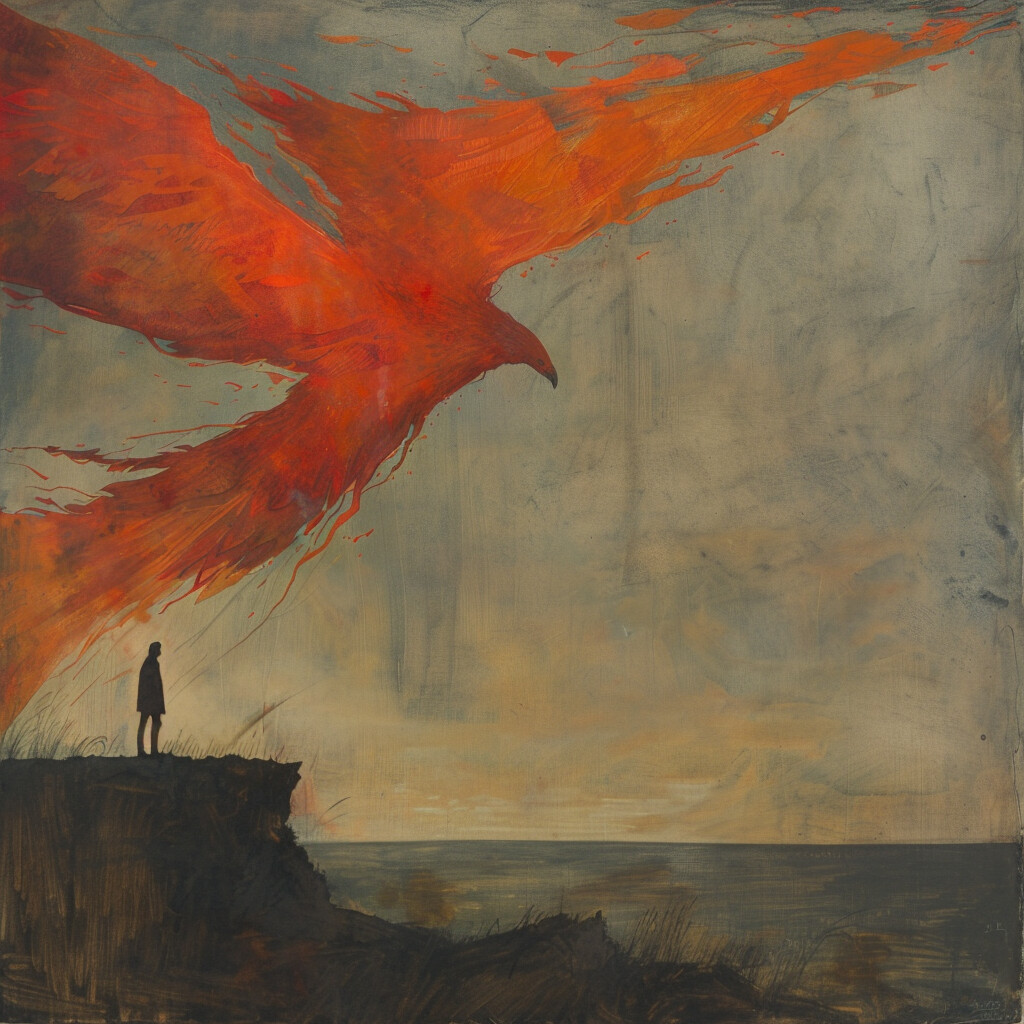 ArtStation - The Flaming Hawk