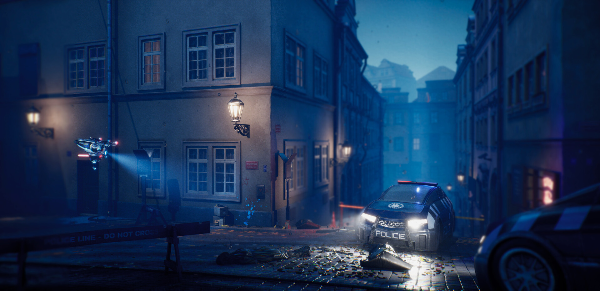 ArtStation - Prague Str[Relight]