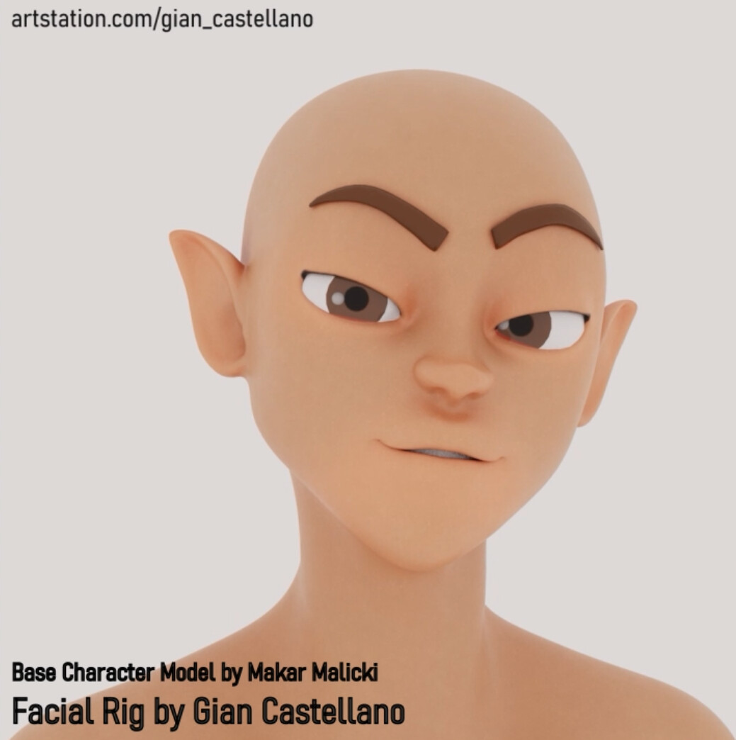 ArtStation - Facial Rig