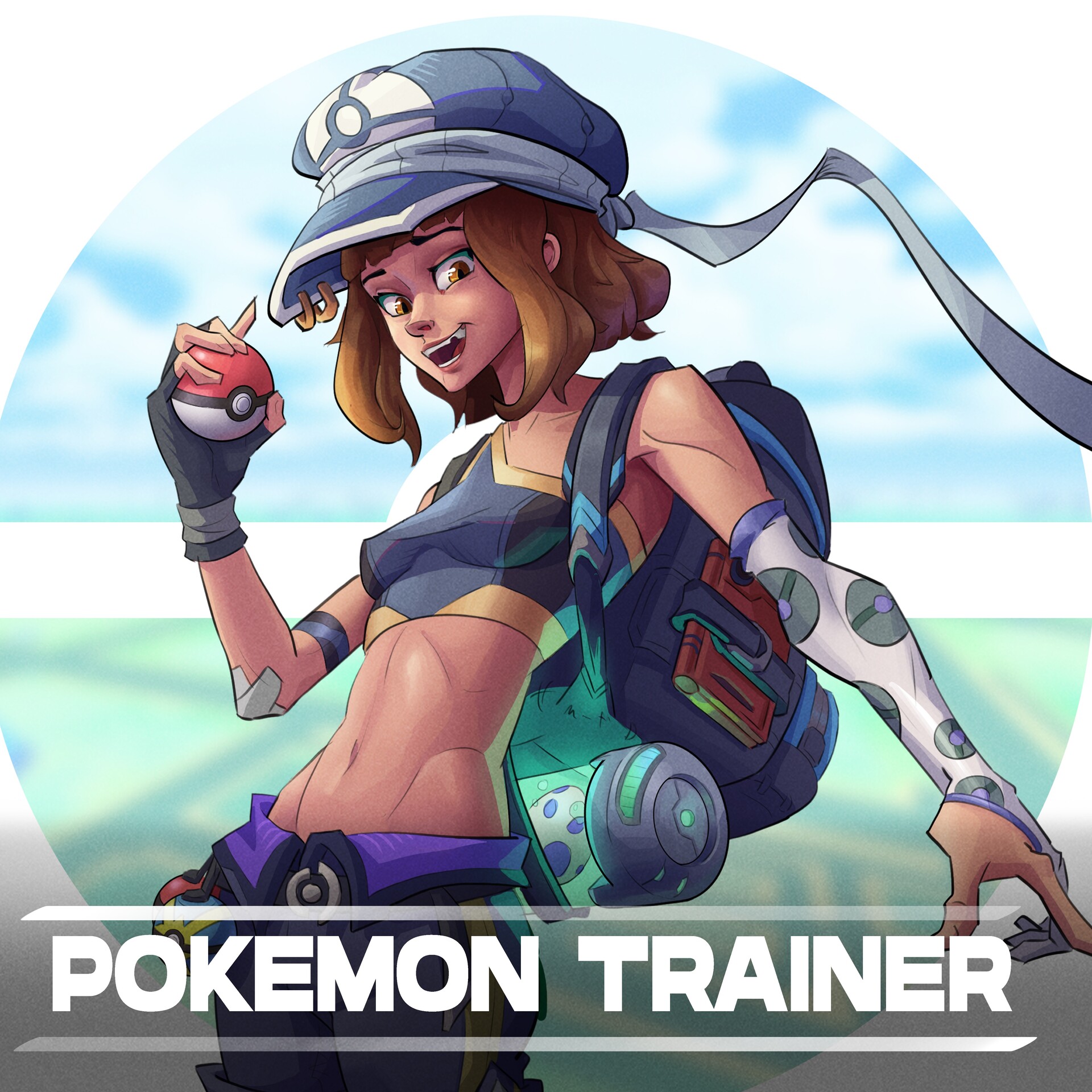 ArtStation - Pokemon trainer