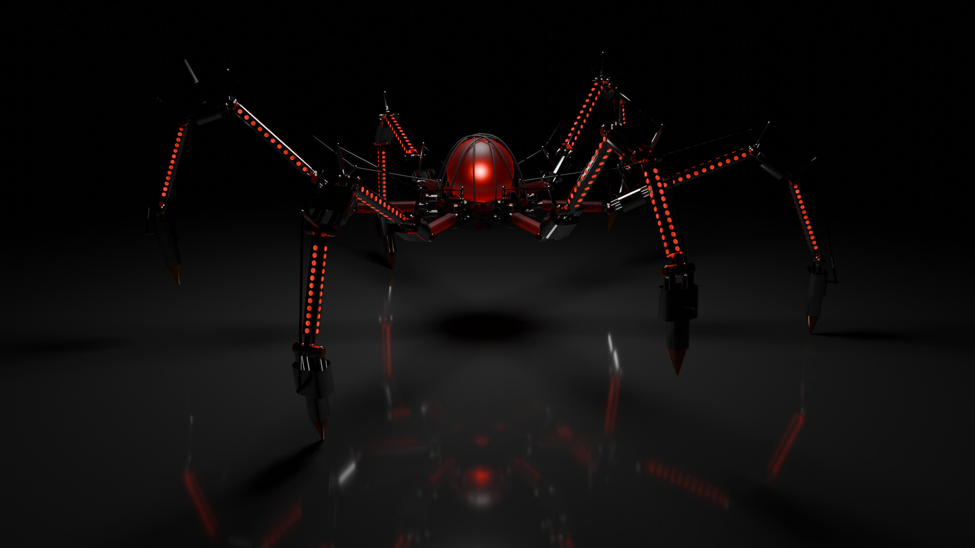 ArtStation - Mechanical Spider