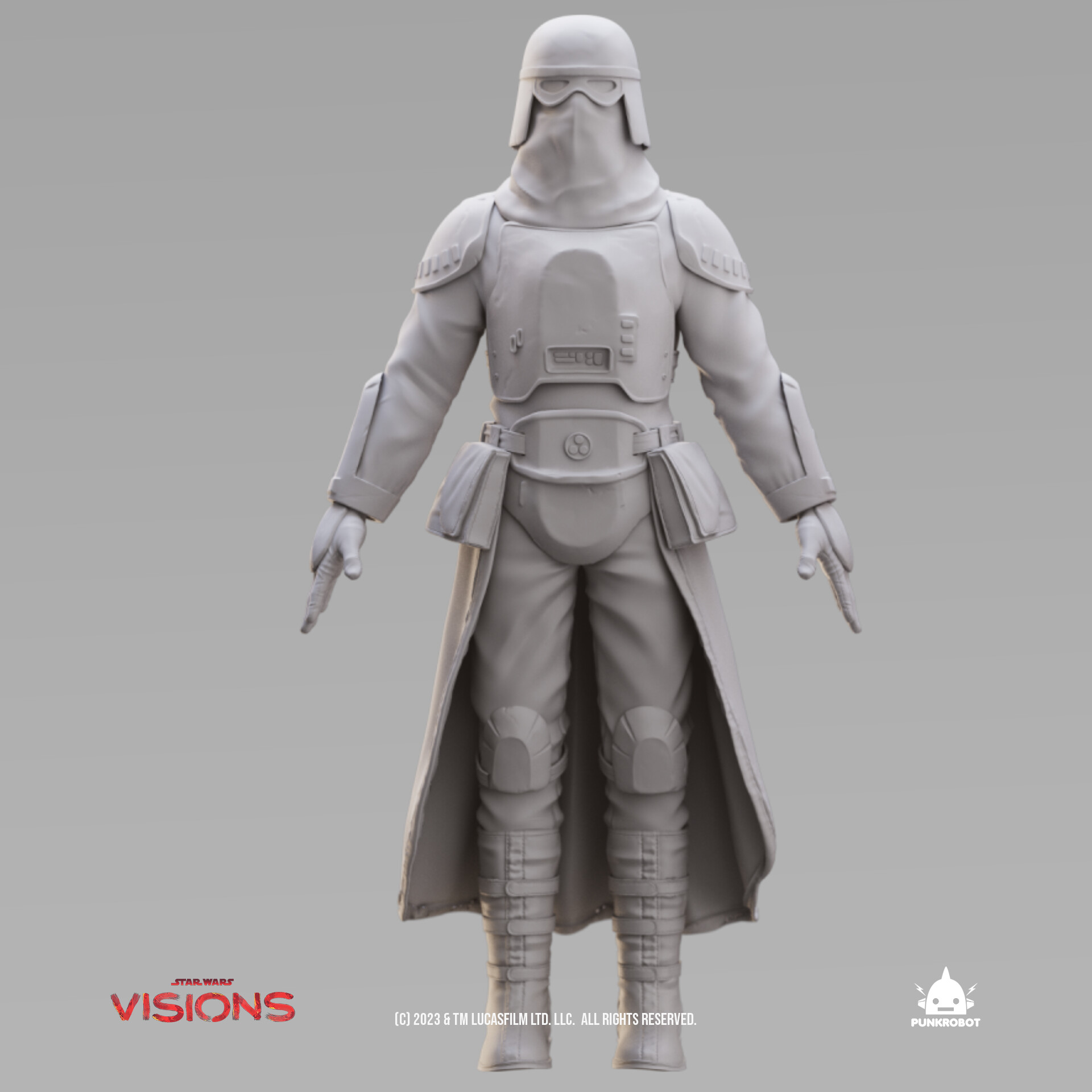 ArtStation - Snowtrooper Starwars Visions 2
