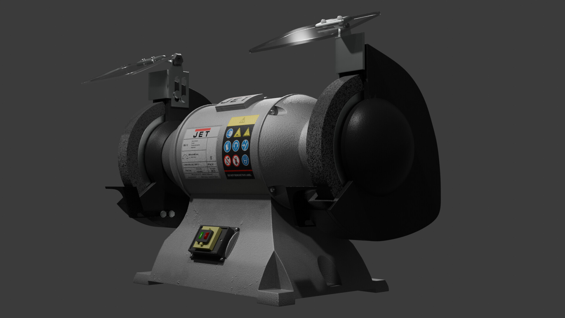 ArtStation - Bench Grinder