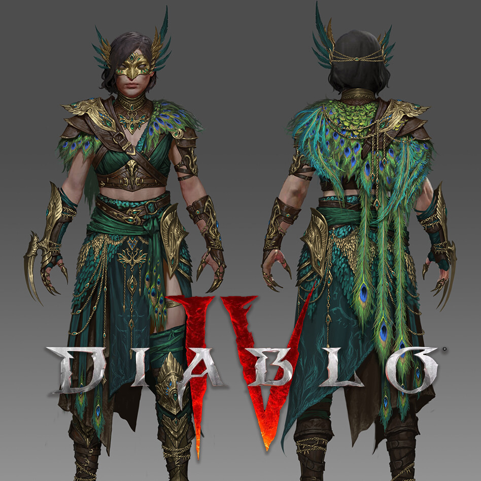 ArtStation - Diablo IV：The Peacock