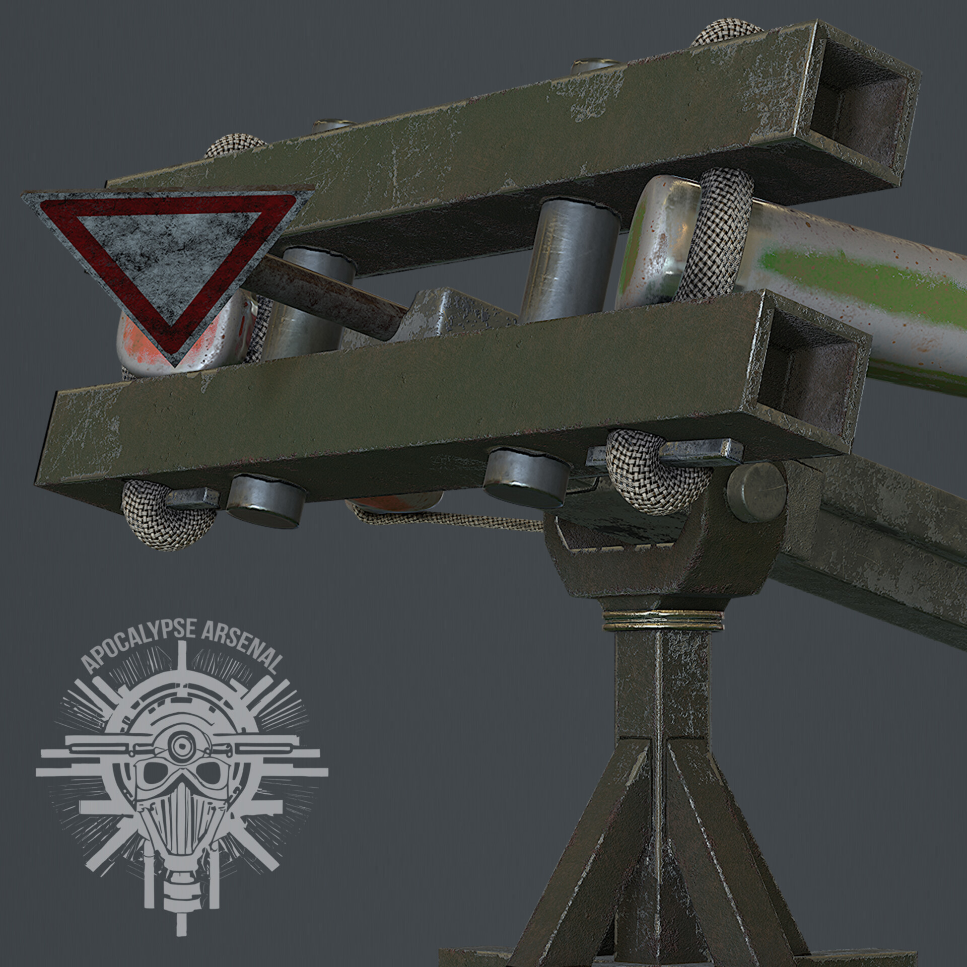 ArtStation - Post-apocalyptic Ballista
