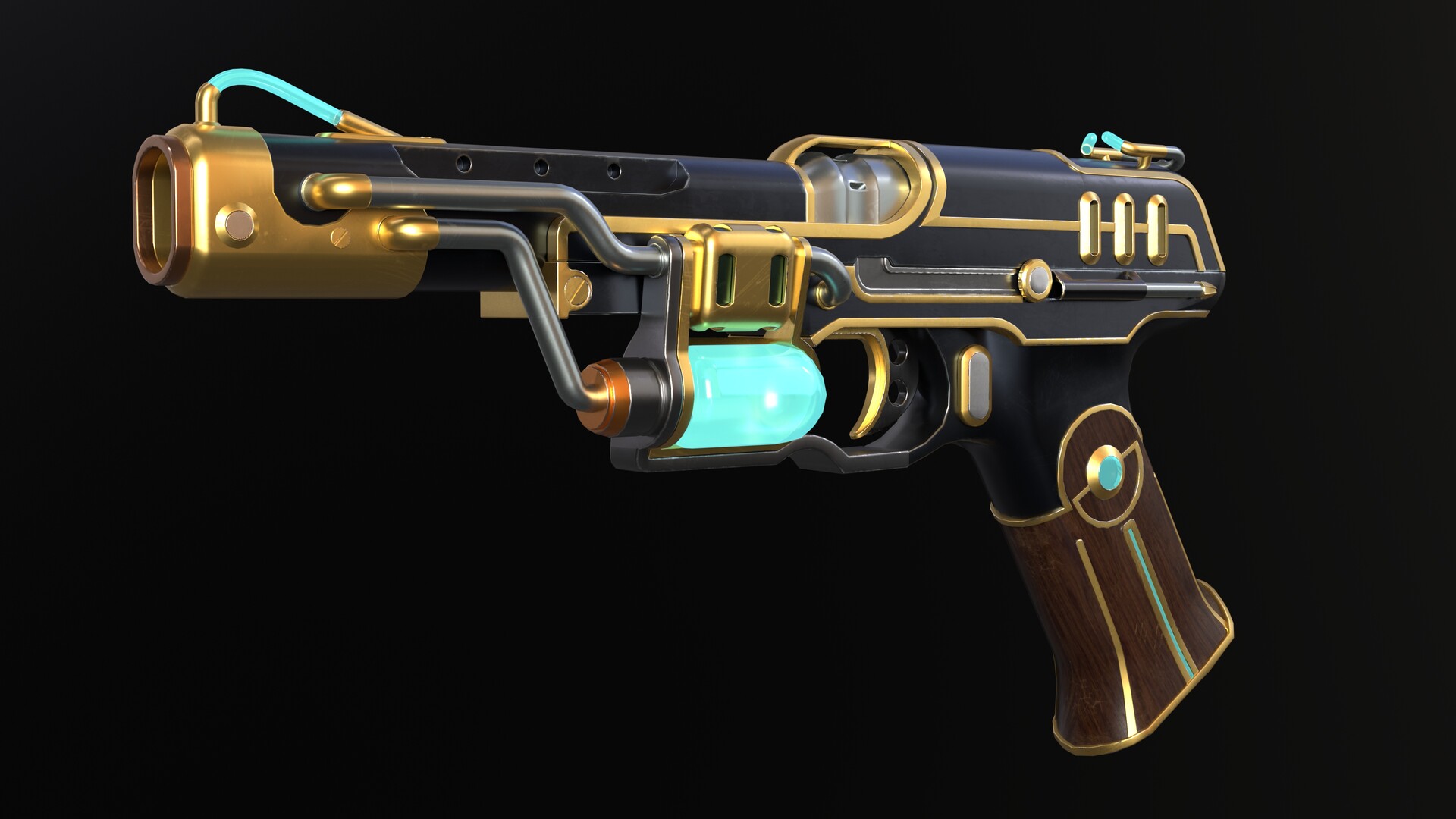 ArtStation - Magepunk - Luger