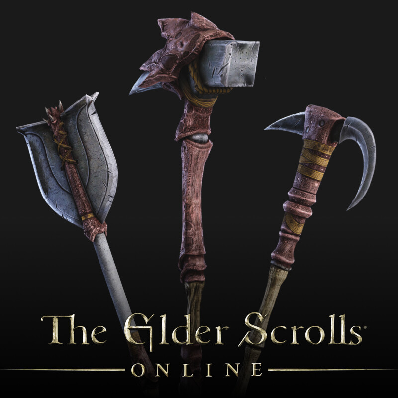 ArtStation - Weapons (The Elder Scrolls)