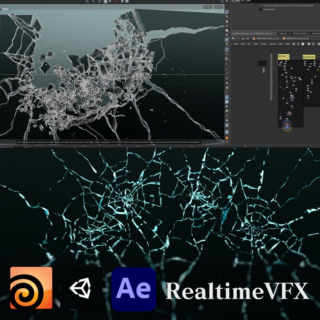 ArtStation - Glass Fracture Assets