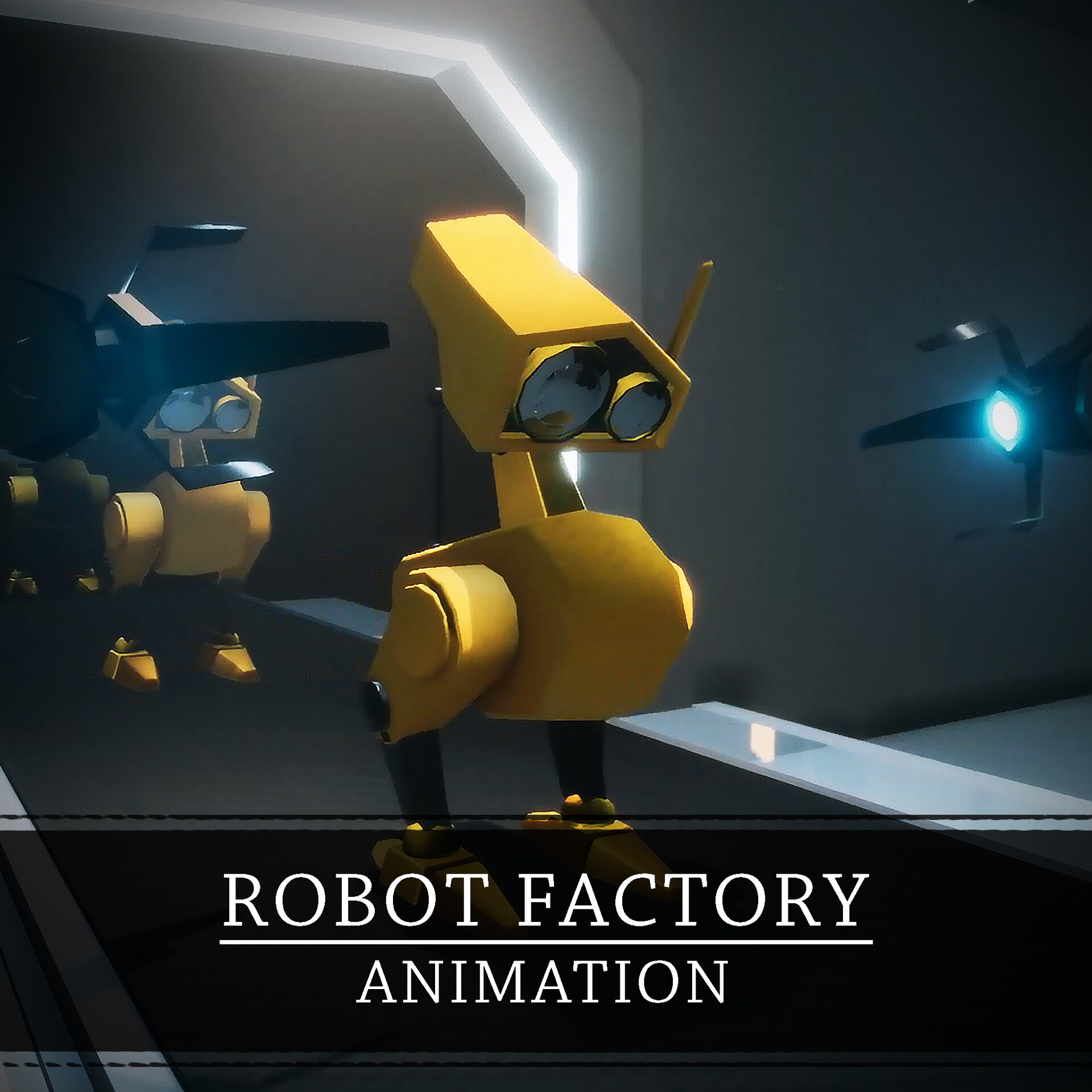 ArtStation - Robot Factory Animation