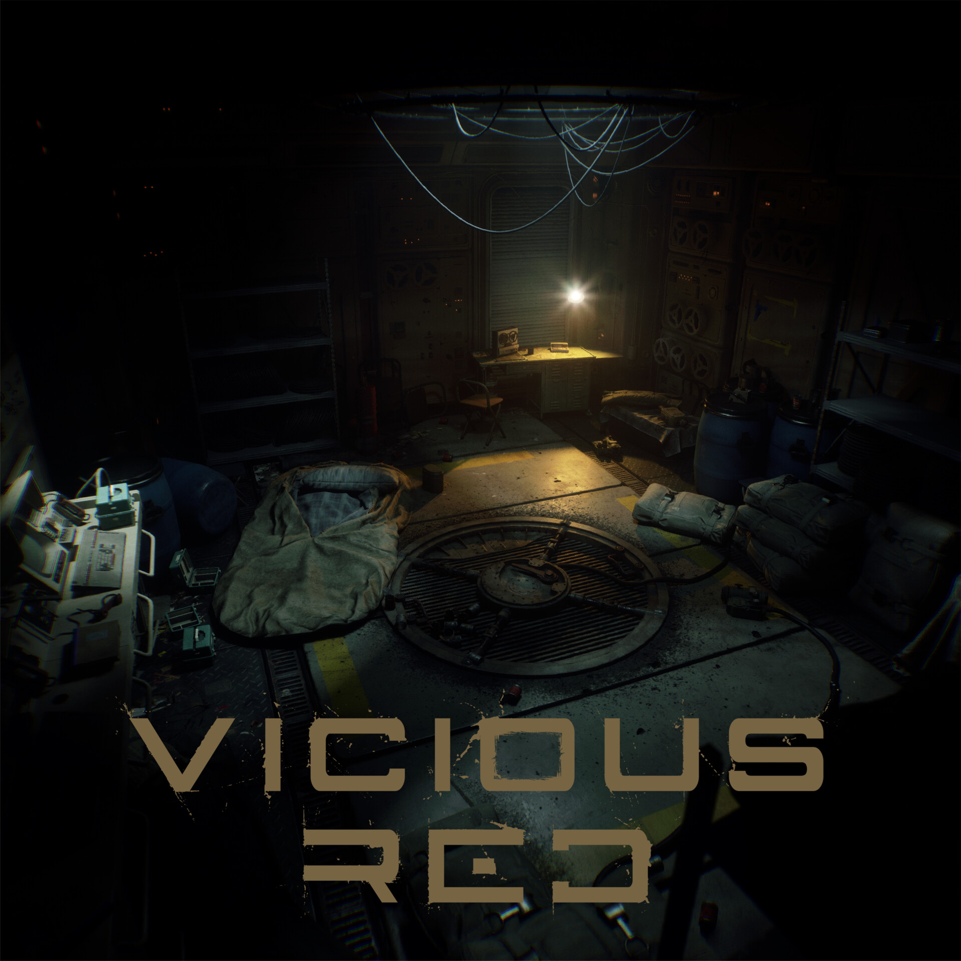 ArtStation - Vicious Red: Save Room / Lighting