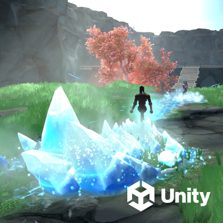 ArtStation - Ice projecticle Real Time VFX