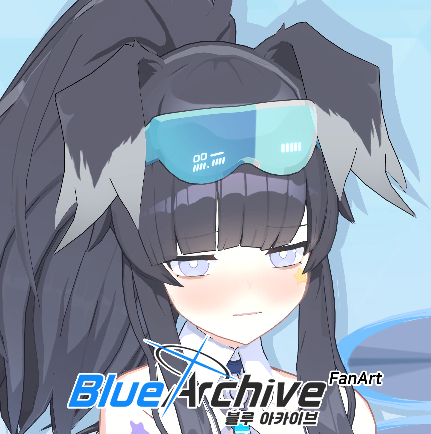 ArtStation - Blue Archive - Hibiki 3D Fanart