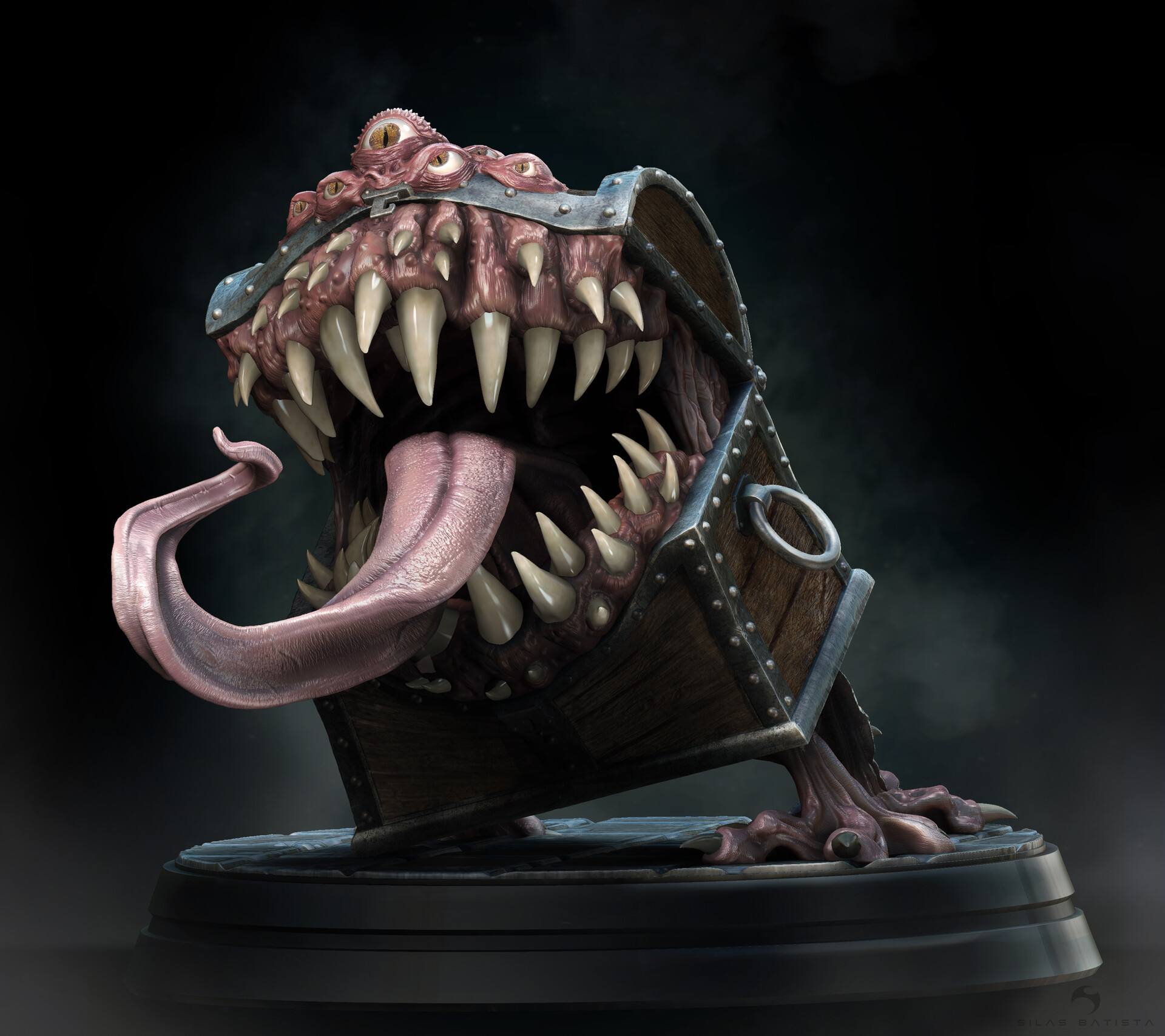 ArtStation - Mimic (Dungeons And Dragons - Fanart)