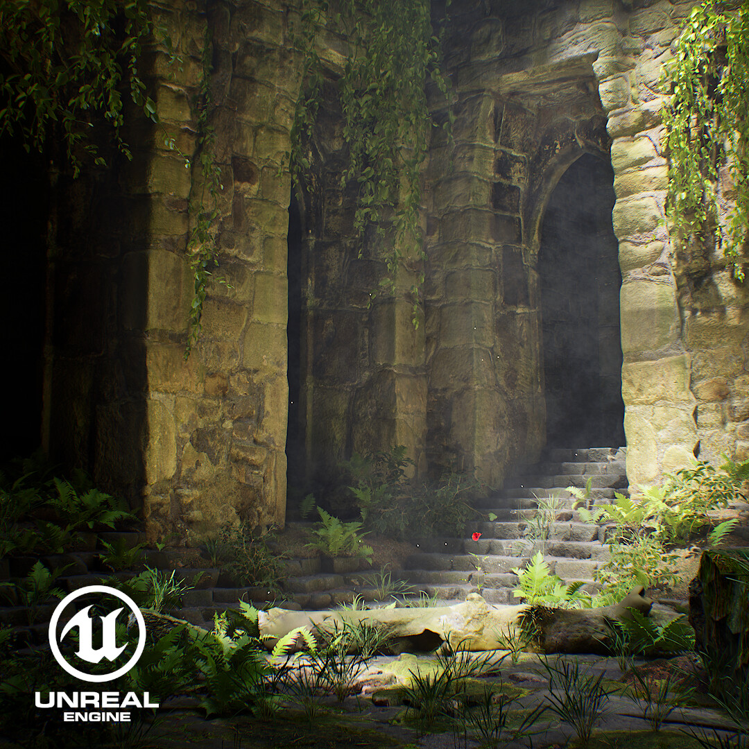 ArtStation - Ruins - Lighting Study [UE5]